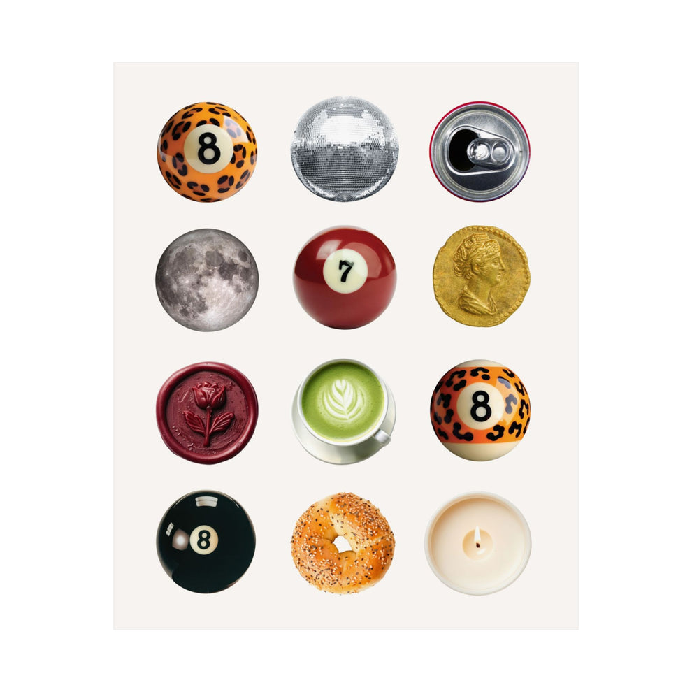 Circles Collage Poster – House of Saturn