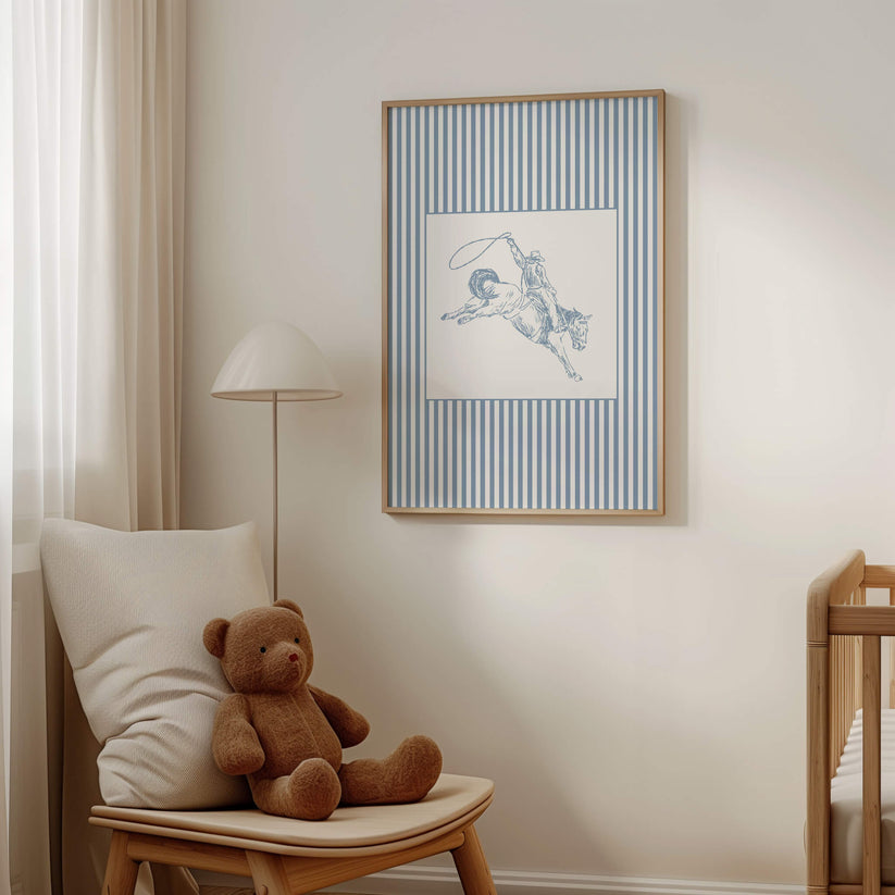 western cowboy lasso poster – House of Saturn