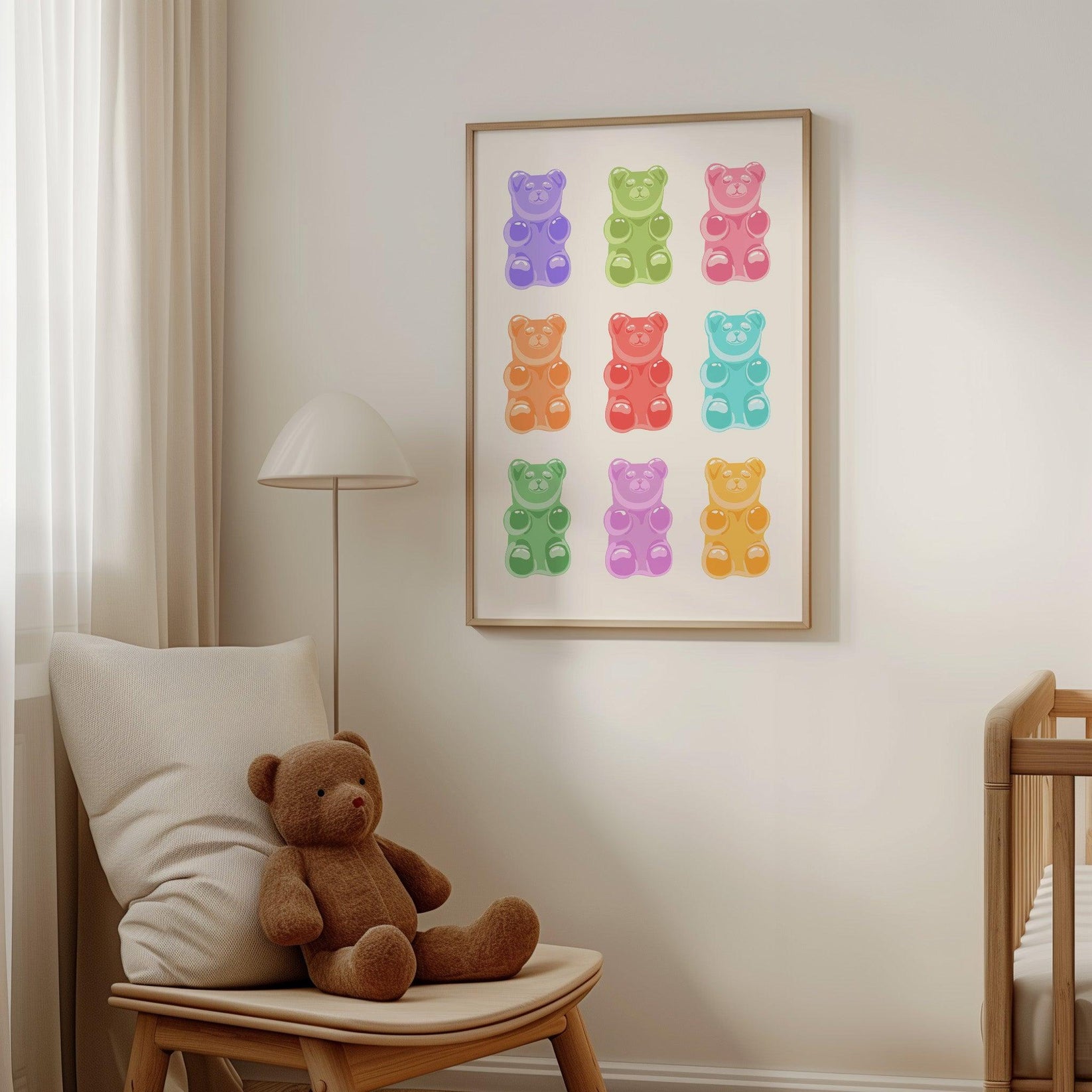 Colorful Gummy Bear Poster – House of Saturn