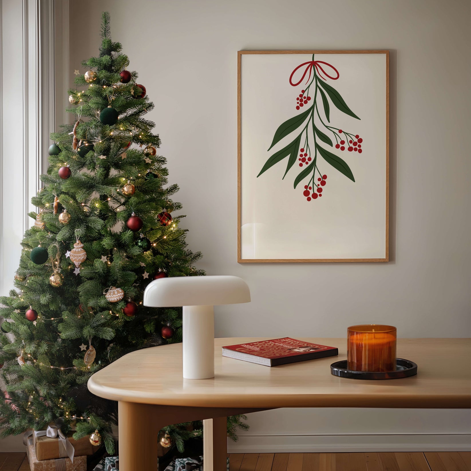 Mistletoe Poster – House of Saturn