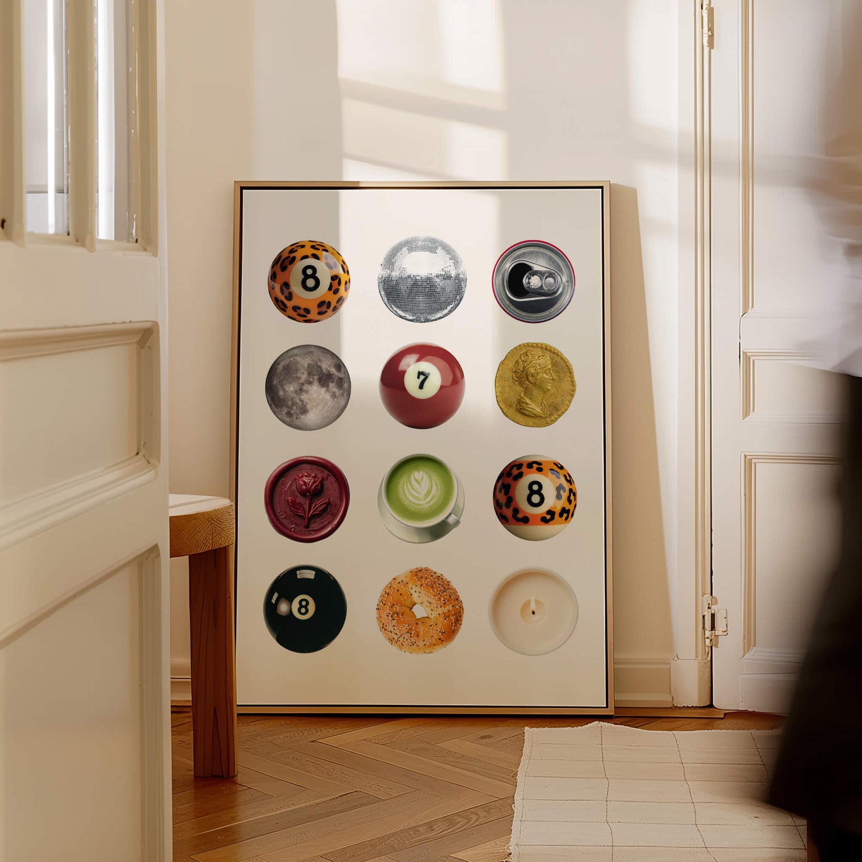 Circles Collage Poster – House of Saturn