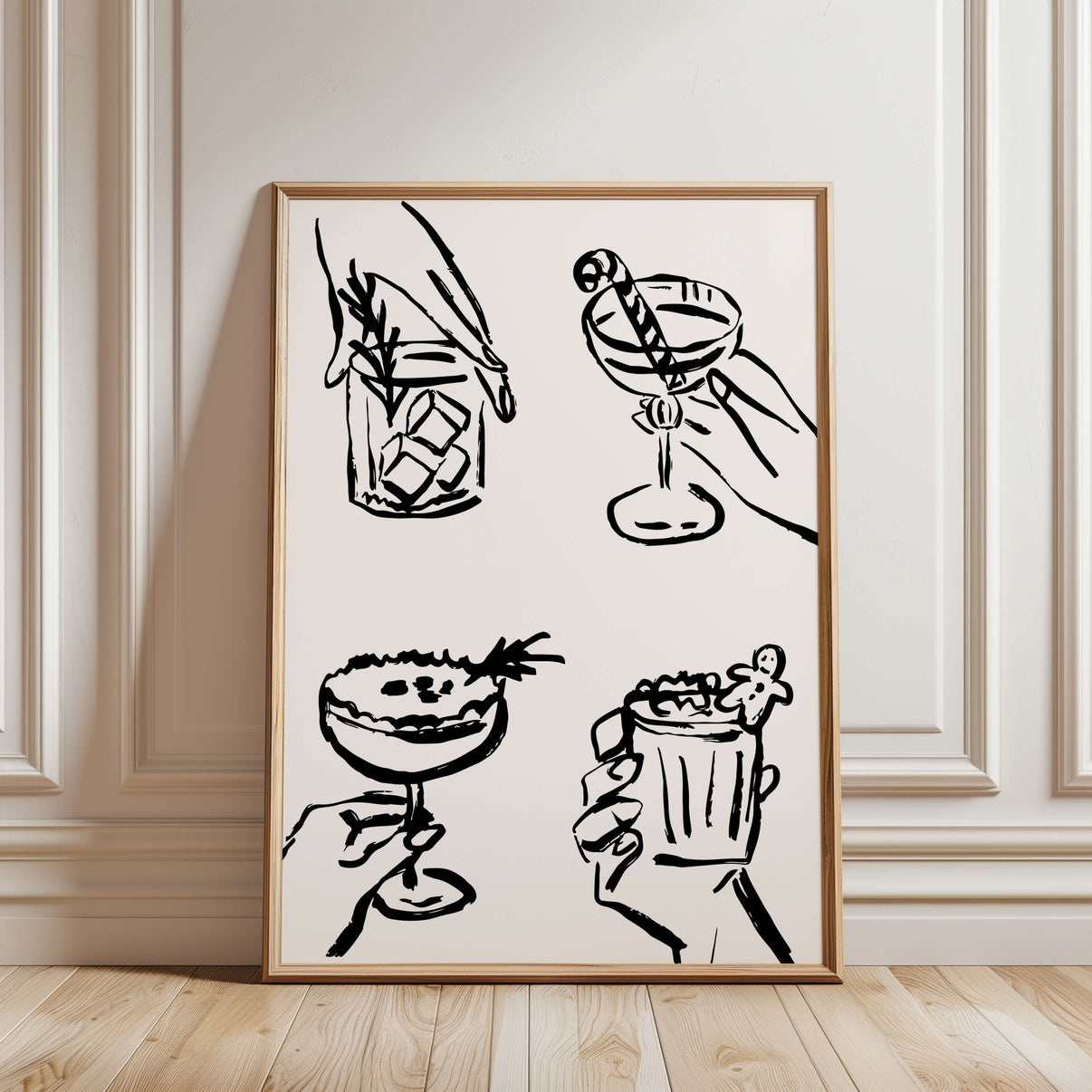 Christmas Cocktails Poster – House of Saturn