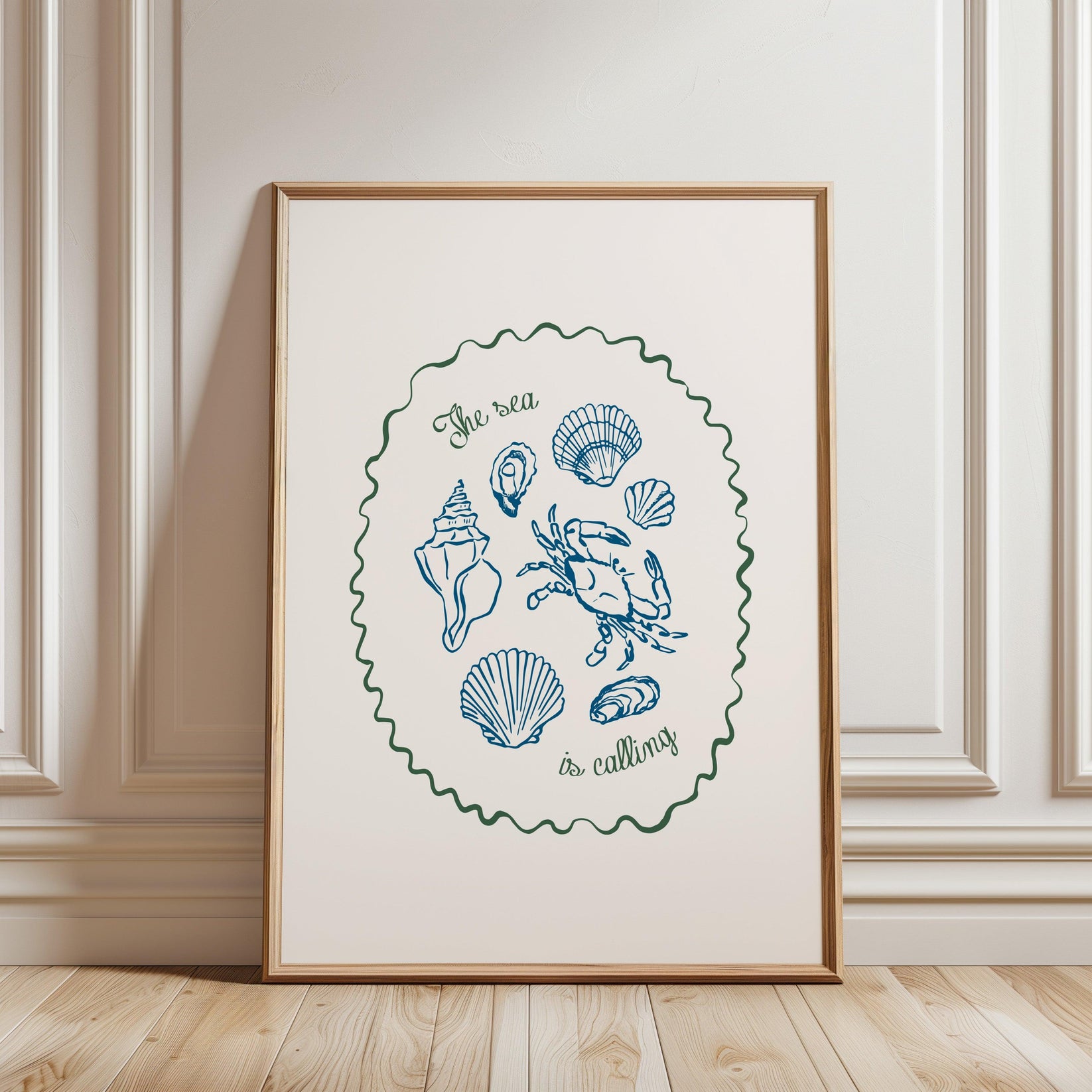 The Sea is Calling Poster – House of Saturn
